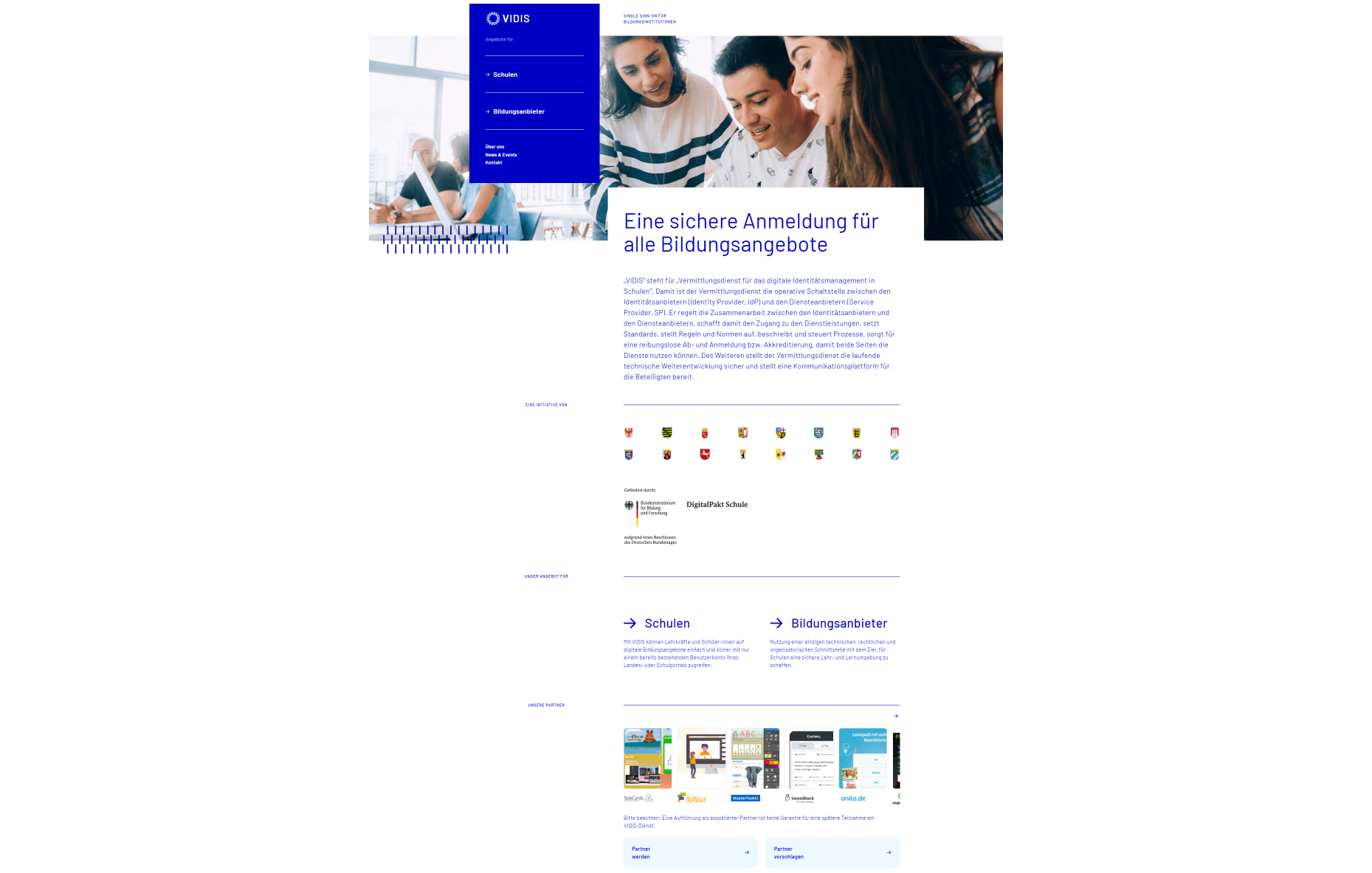 VIDIS - Vermittlungsdienst für das digitale Identitätsmanagement in Schulen